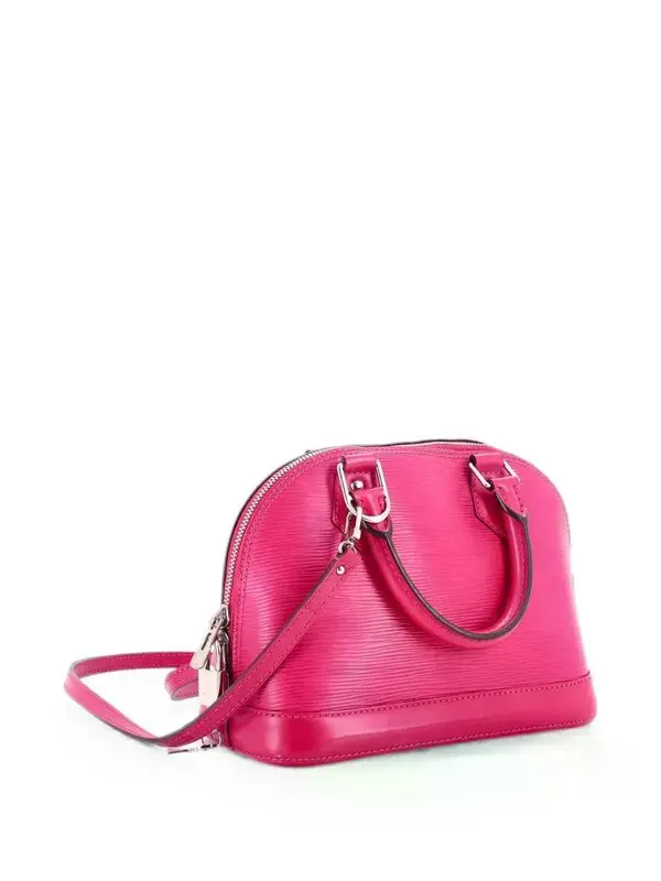 LOUIS VUITTON Alma Handbag Epi Leather Bb Satchel