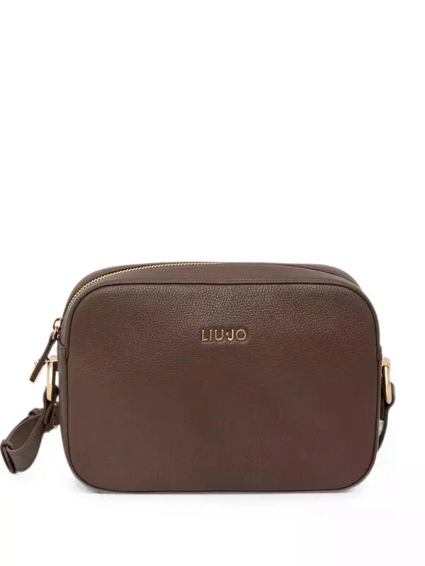Liu Jo Logo-plaque Pebbled-effect Shoulder Bag