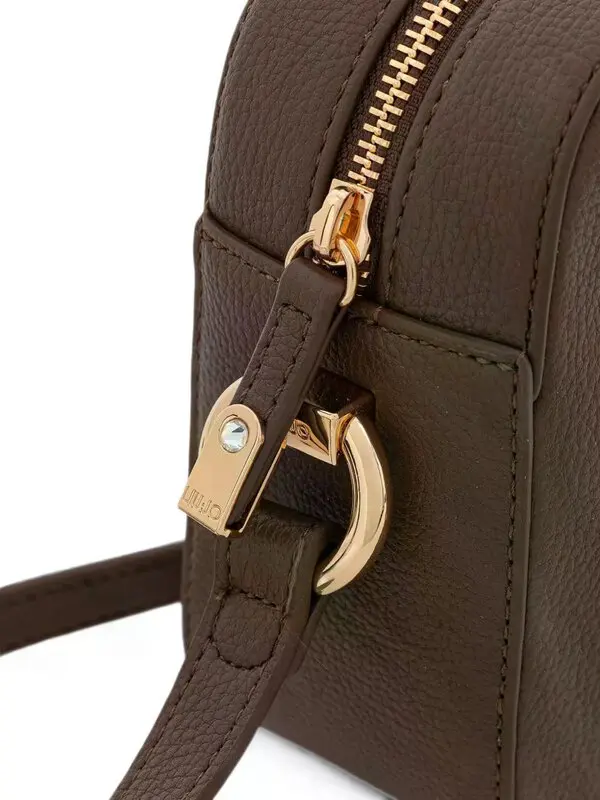 Liu Jo Logo-plaque Pebbled-effect Shoulder Bag