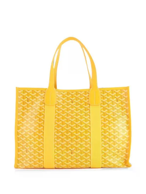 Goyard Villette Printed Coated Canvas Mm Tote Bag - Yellow