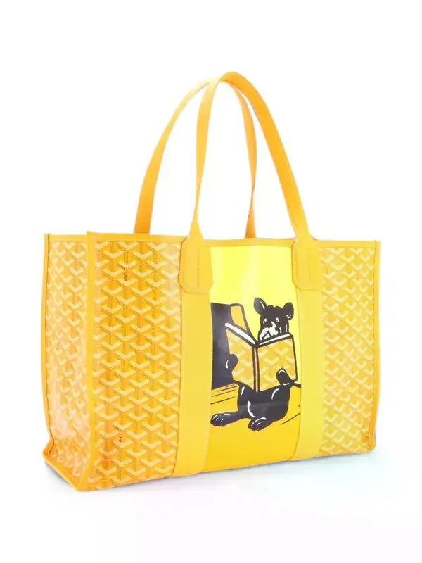 Goyard Villette Printed Coated Canvas Mm Tote Bag - Yellow