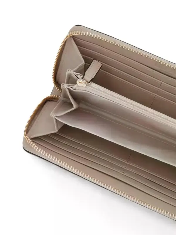 Liu Jo Logo-plaque Pebbled-effect Wallet