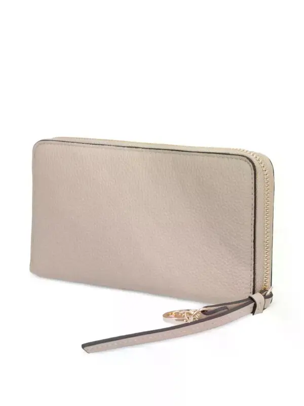 Liu Jo Logo-plaque Pebbled-effect Wallet