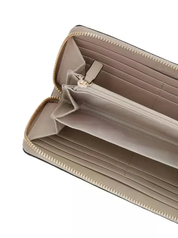 Liu Jo Logo-plaque Pebbled-effect Wallet