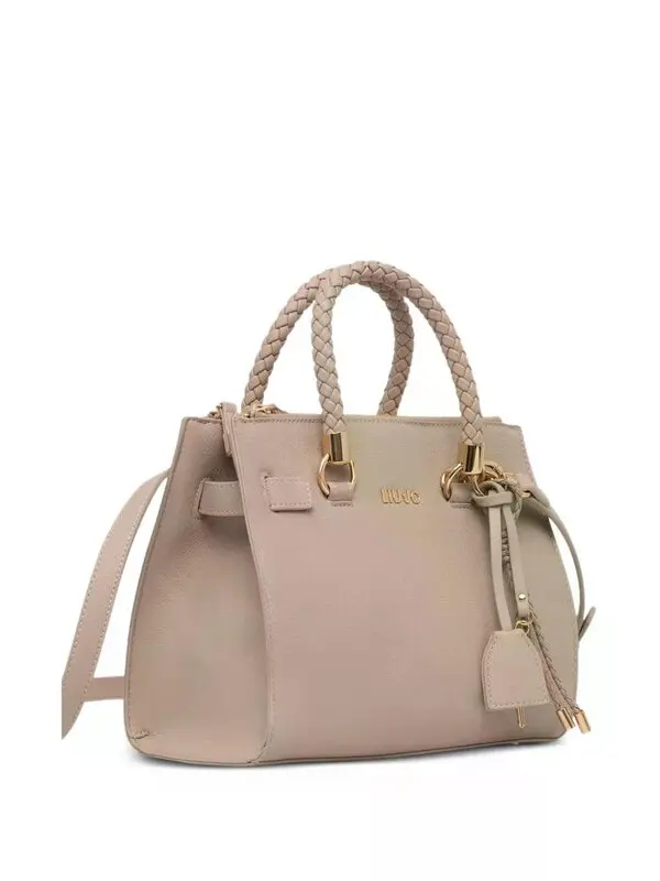 Liu Jo Braided-handle Logo-plaque Tote Bag