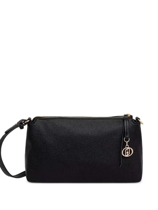 Liu Jo Logo-charm Pebbled-effect Shoulder Bag