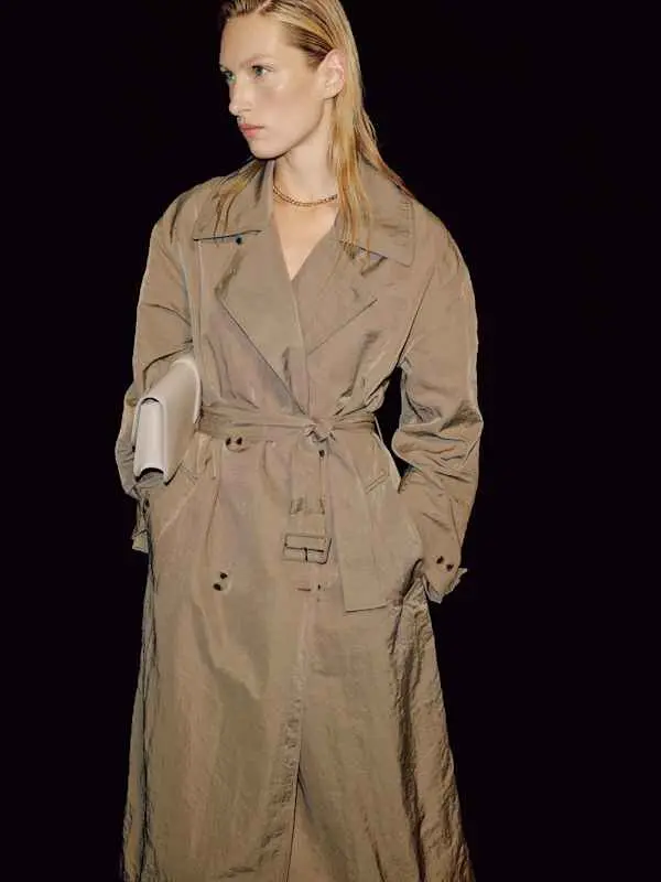 REFORMATION Nolan Trench Coat