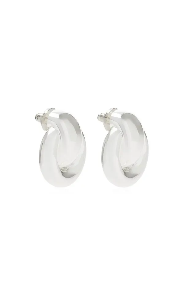 MEGA Door Knocker Sterling Vermeil Earrings