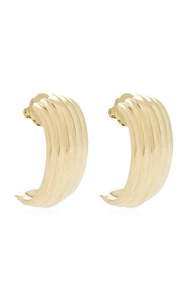 MEGA Large Waterfall 14k Vermeil Earrings