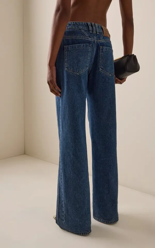Balmain Straight Denim Pants