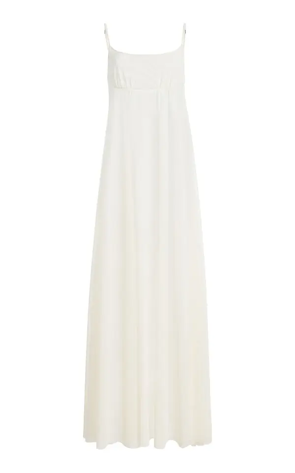 Bond Eye Ottie Mesh Maxi Dress - White