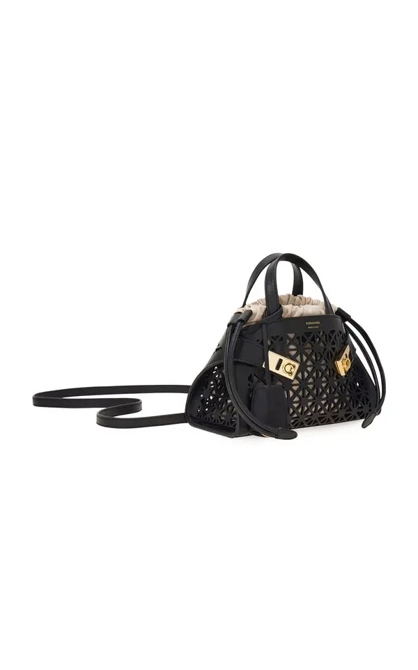 FERRAGAMO Hug Leather Mini Bag