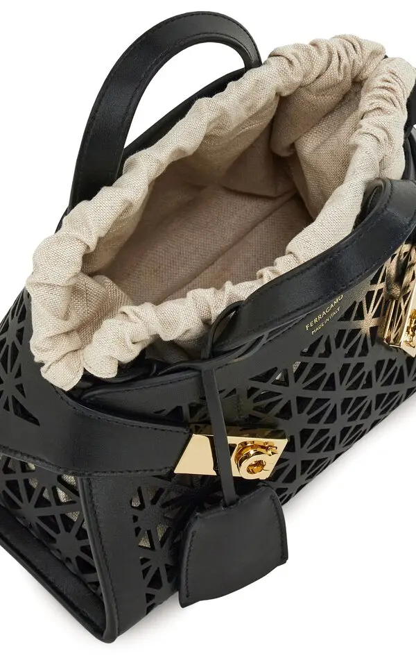 FERRAGAMO Hug Leather Mini Bag