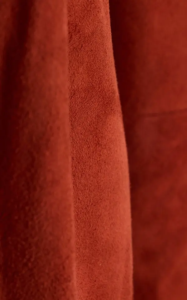 ST. AGNI Exclusive Suede Cocoon Jacket