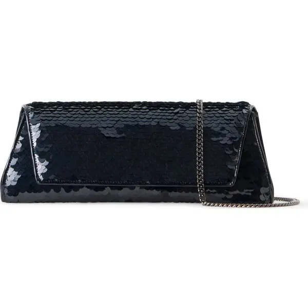 Akris Small Anouk Sequin Trapazoid East/west Clutch
