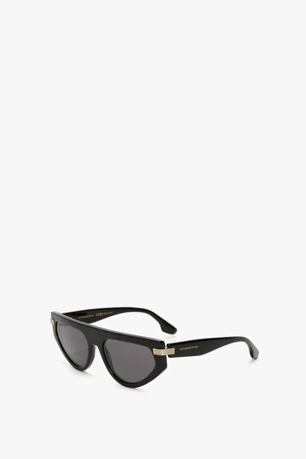Victoria Beckham Visor Hinge-detail Sunglasses