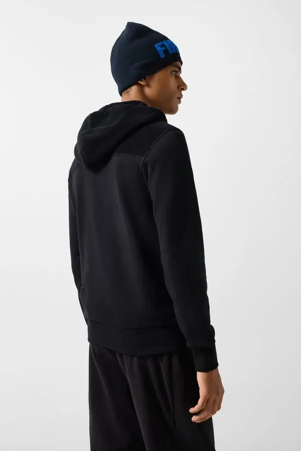 Bogner Kano Cotton Jersey Jacket With Velour Accents - Black