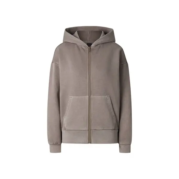 Bogner Ilona Cotton Jersey Hoodie - Taupe