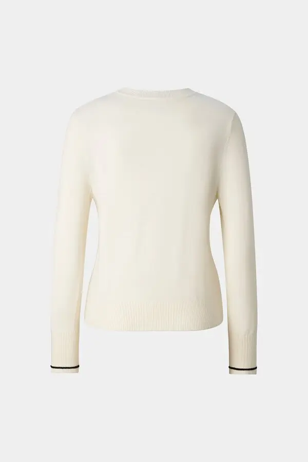 Bogner Azou Virgin Wool And Silk Knit Jacket