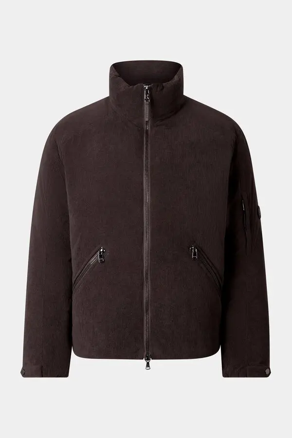 Bogner Bert Corduroy Down Jacket - Coffee