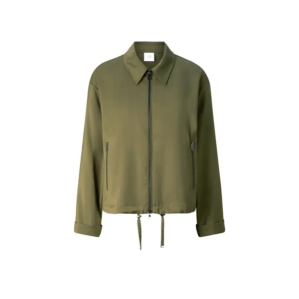 Bogner Elody Virgin Wool Blouse - Olive