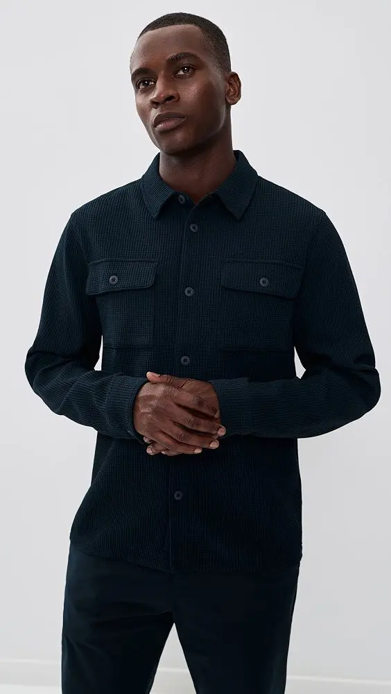 Vuori Tech Waffle Shirt Jacket