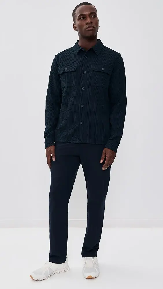 Vuori Tech Waffle Shirt Jacket