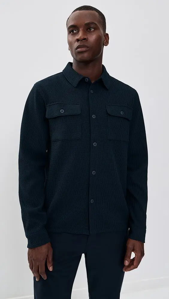Vuori Tech Waffle Shirt Jacket