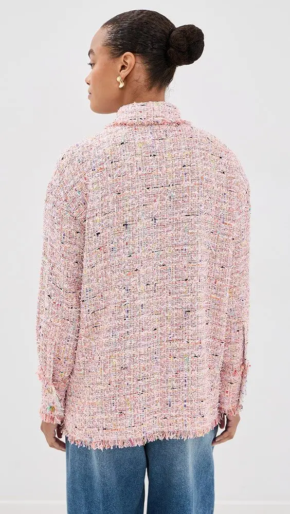 Balmain Light Tweed Overshirt
