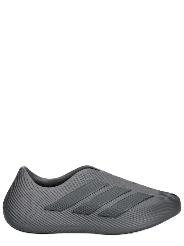 Adidas Regular Fit Synthetic Upper Sneakers For - Grigio