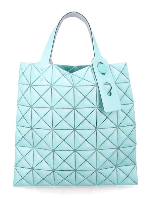 Issey Miyake Mini Geometric Tote Handbag - Mint Green