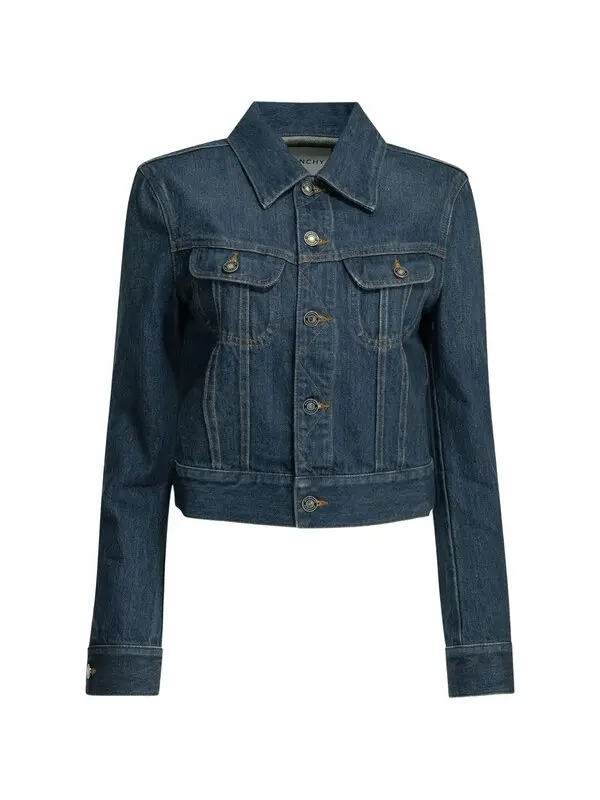 Givenchy Denim Coat - Denim Blue