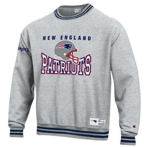 Champion New England Patriots Reverse Weave Fleece Sweatshirt By