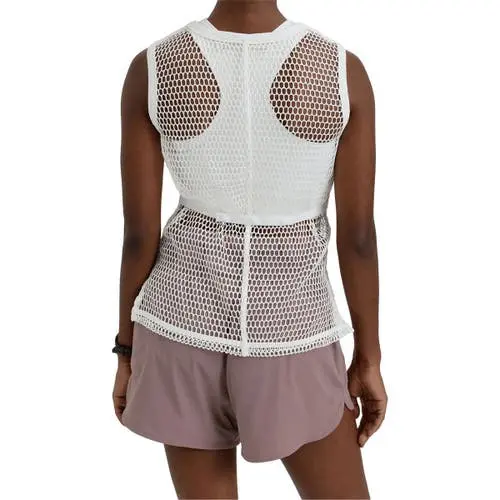 PRUZAN Mesh Singlet - Salt