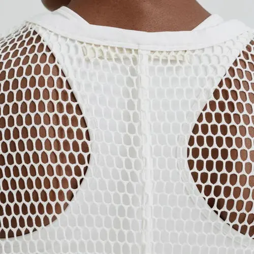 PRUZAN Mesh Singlet - Salt