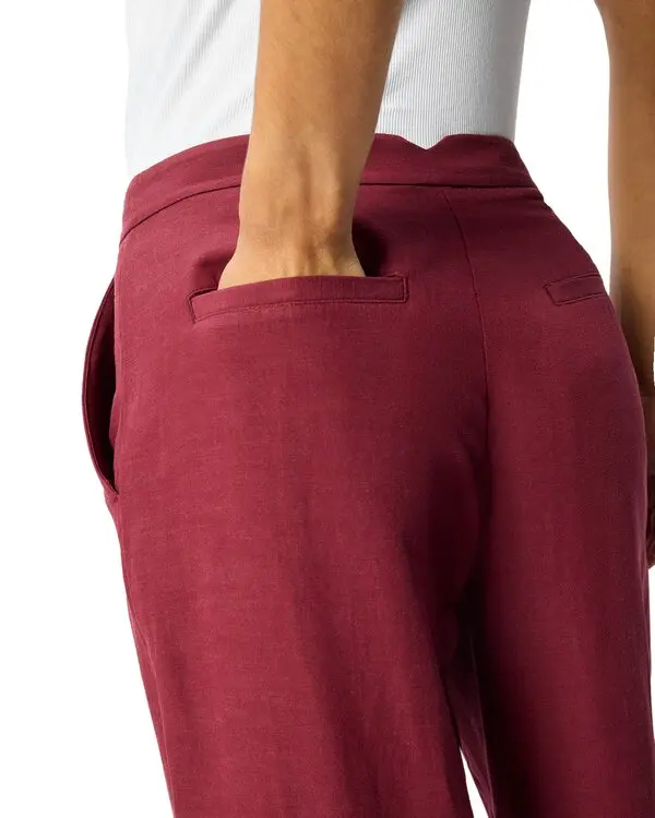 Whistles Petite Full Length Pintuck Trousers