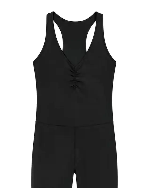Splits59 Darci Airweight Ruched Stirrup Jumpsuit