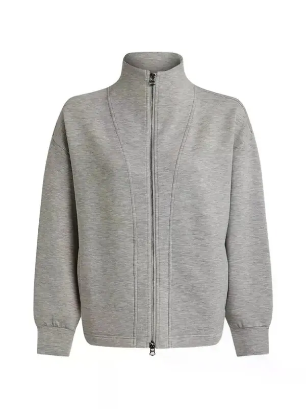 Varley Arlene Zip-up Sweater - Grey
