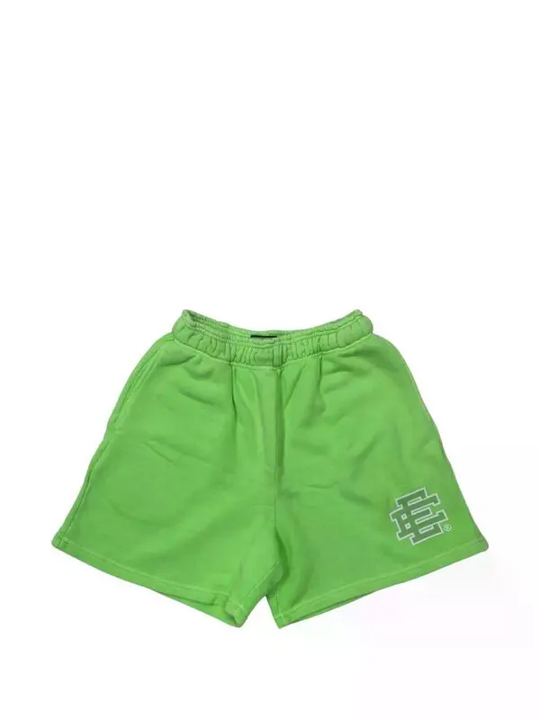 ERIC EMANUEL Ee Basic Logo-print Shorts - Green