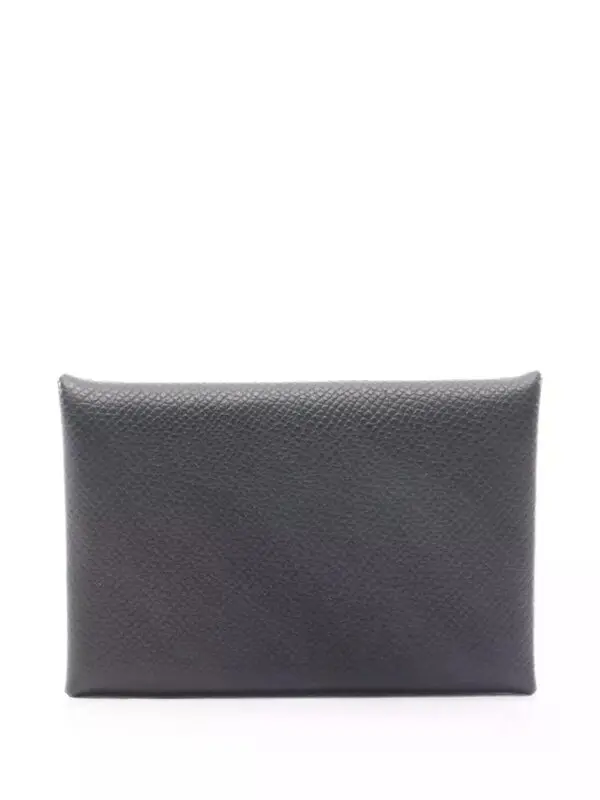 Hermès 2024 Calvi Leather Coin Purse