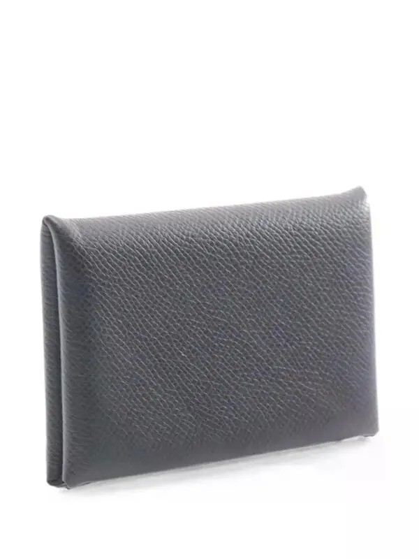 Hermès 2024 Calvi Leather Coin Purse