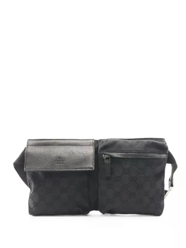 Gucci 2000s Gg Canvas Belt Bag