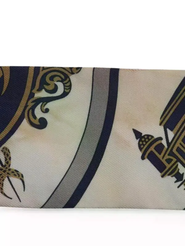 Hermès 2000s Ex-libris Twilly Scarf