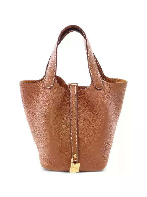 Hermès 2023 Picotin Lock Bucket Bag - Brown