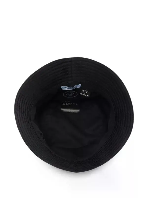 Prada 2010s Re-nylon Triangle-logo Bucket Hat
