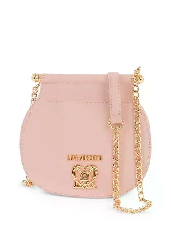 Moschino Logo Plaque Cross Body Bag