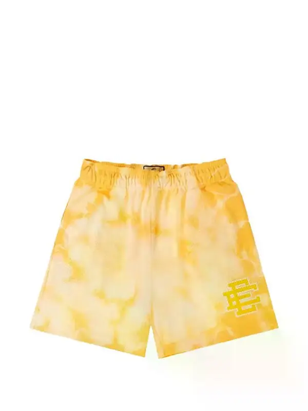 ERIC EMANUEL Tie Dye Basic Shorts - Yellow