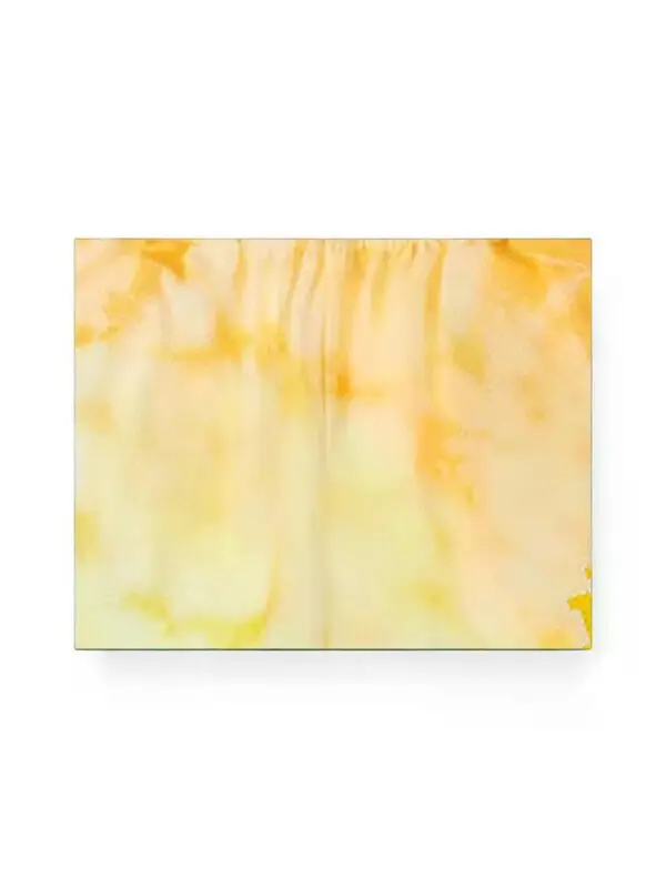 ERIC EMANUEL Tie & Dye Mesh Shorts - Yellow