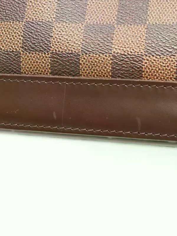 LOUIS VUITTON 2006 Alma Damier Ebène Handbag