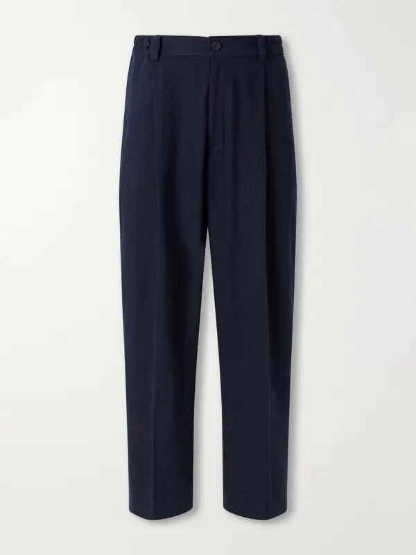 Studio Nicholson Cotton Straight-leg Trousers